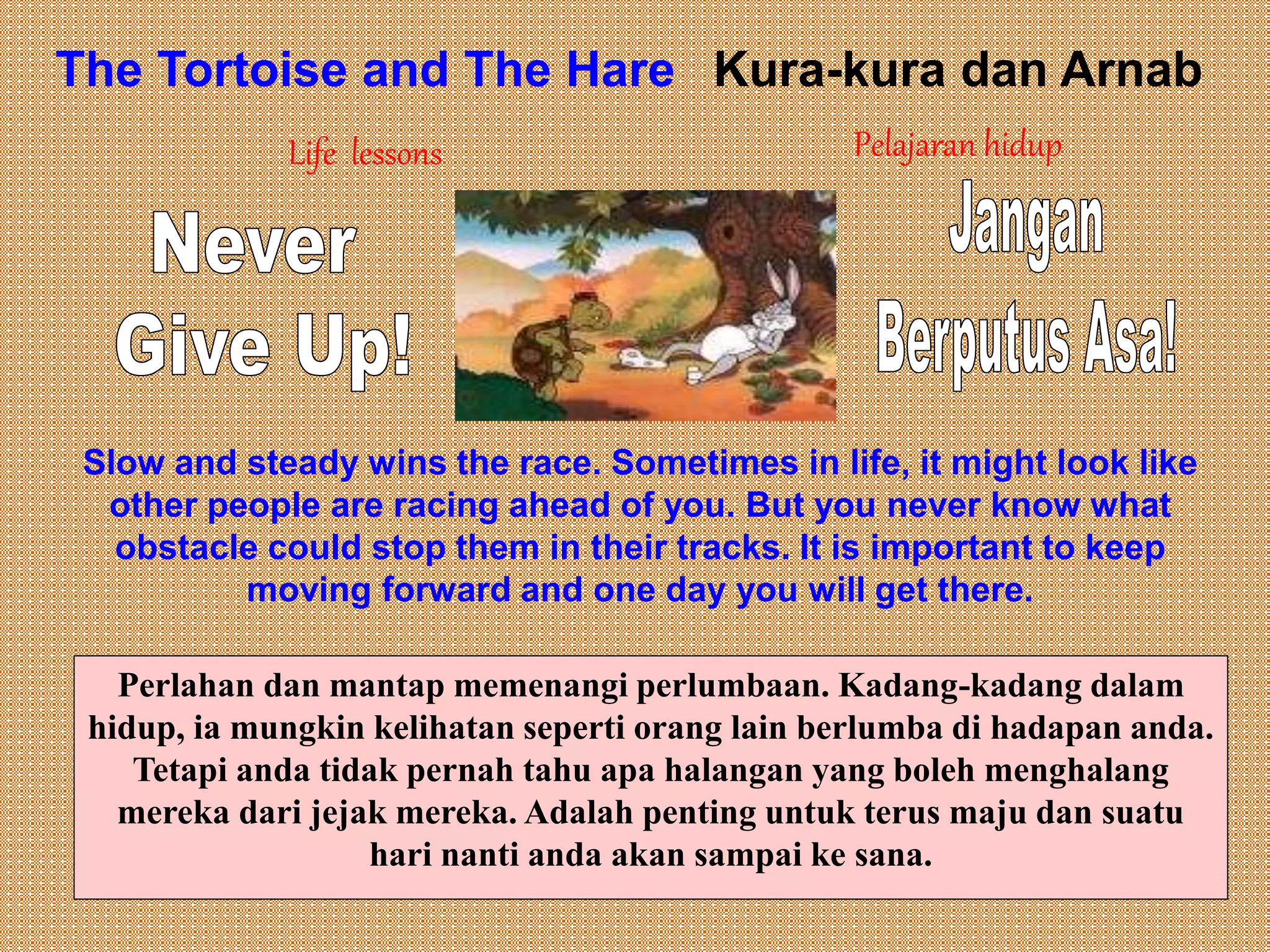 LIFE Lessons From 6 Aesop's Fables (Eng. & Malay).ppt