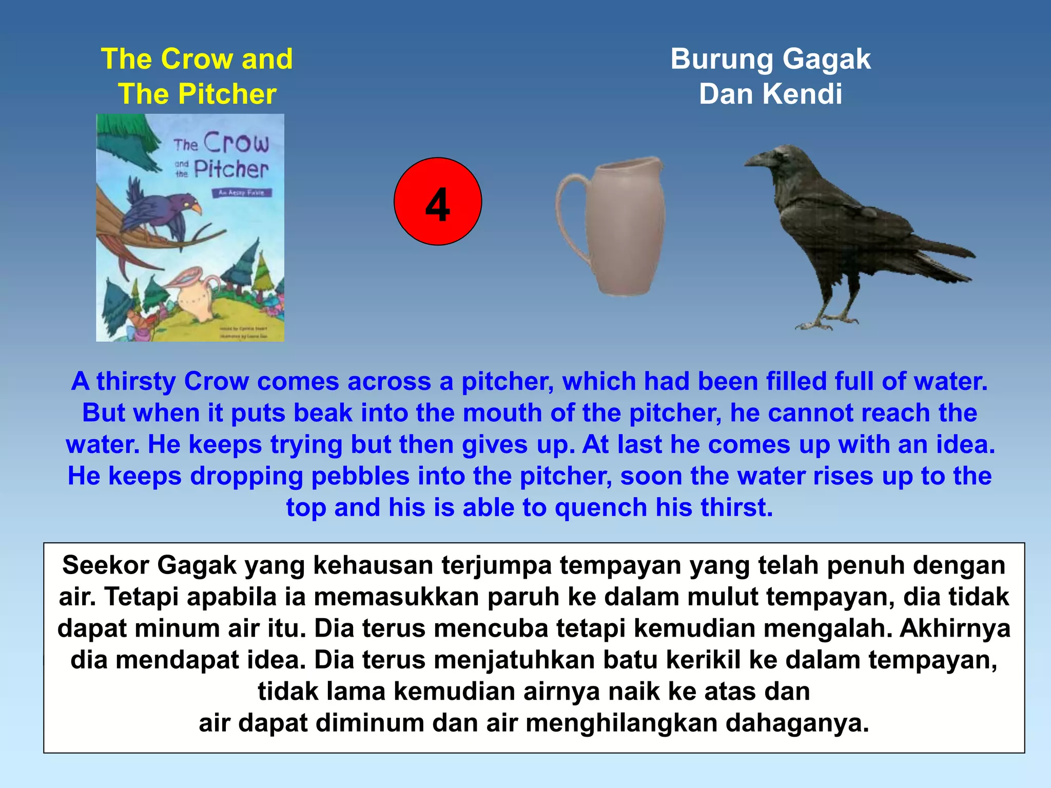 LIFE Lessons From 6 Aesop's Fables (Eng. & Malay).ppt