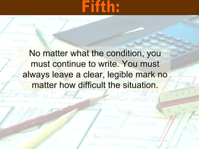 Life lessons from a pencil! | PPT