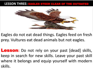 LIFE LESSONS FROM EAGLES for personal development | PDF