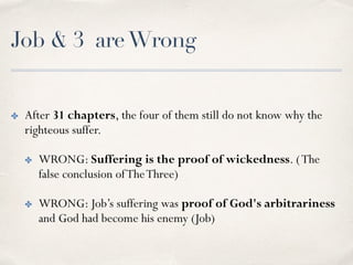 Life lessons from the Book of Job | PDF