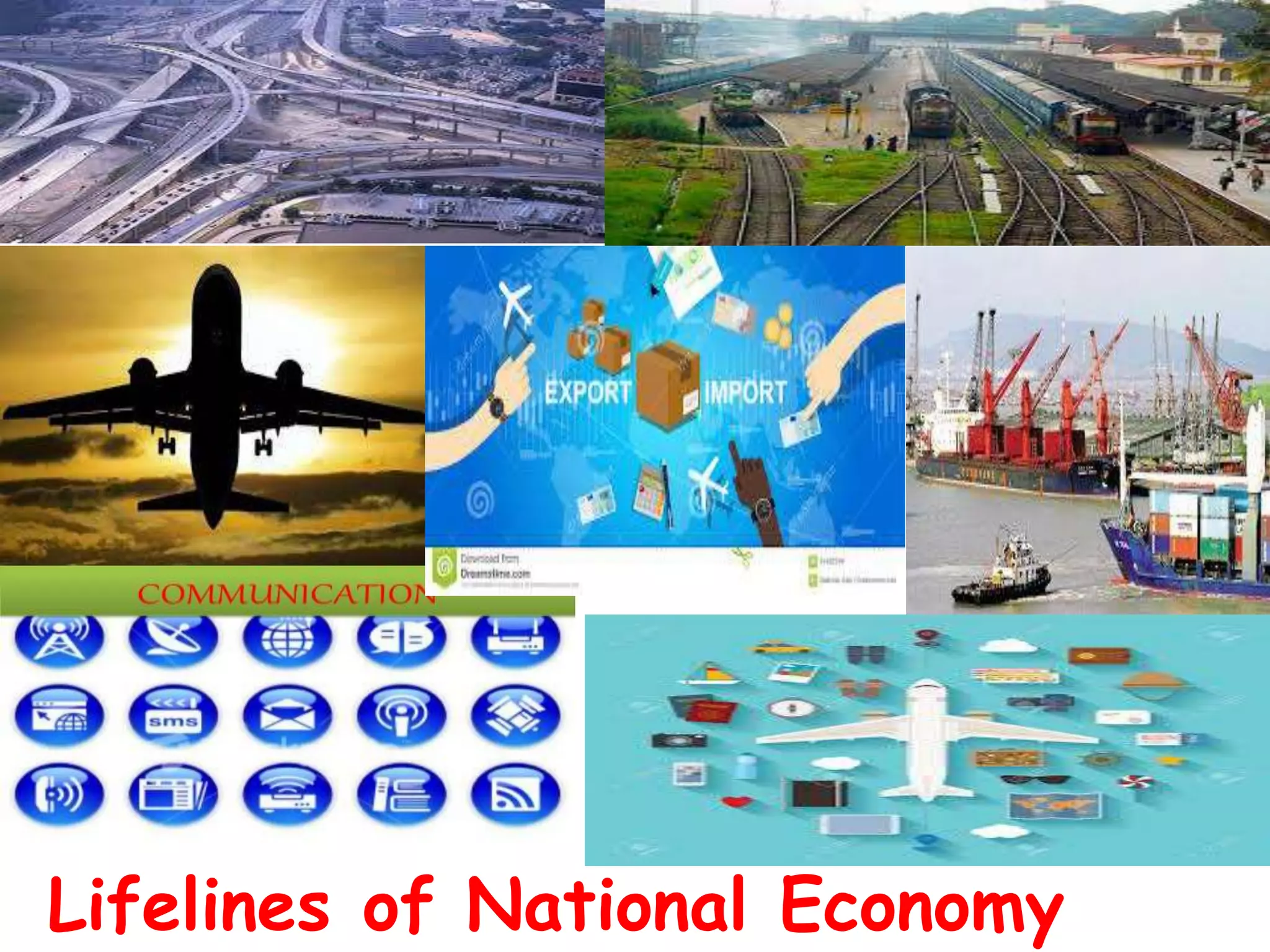 Lifelines of national economy | PPTX