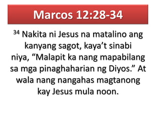 Lifelines Sermon 5 (Tagalog) | PPTX