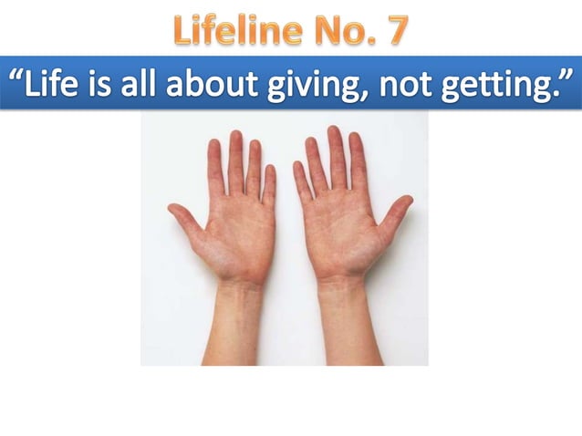 Lifelines Sermon 7 (English) | PPTX