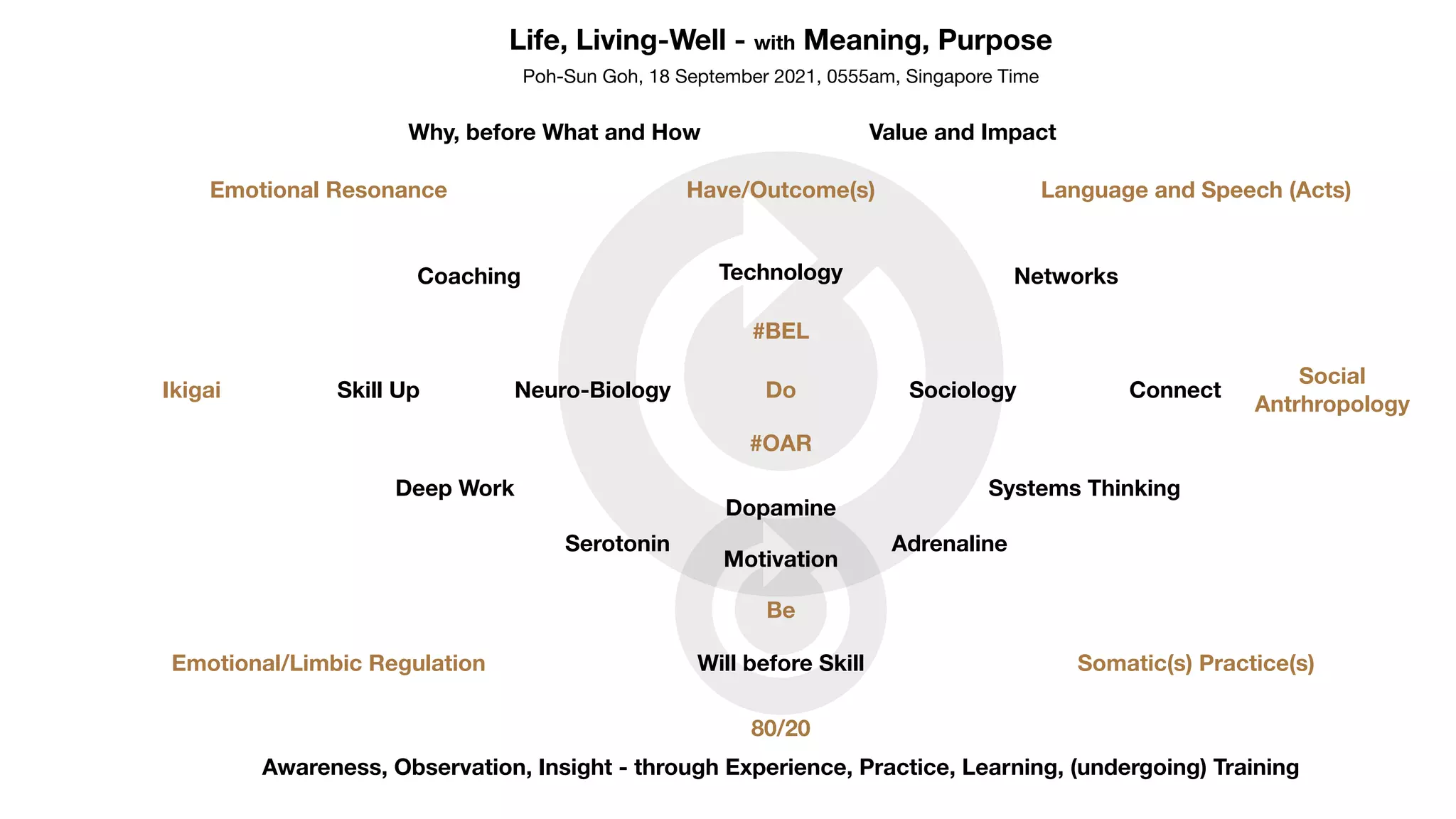 Life, Living Well - with Meaning and Purpose | PPT