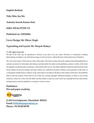 LIFE & LIVING TRILOGY- PART (1) WHO ARE WE.pdf