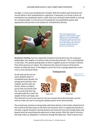 Lifelong Bone Health | PDF | Bone and Joint Conditions | Diseases and ...