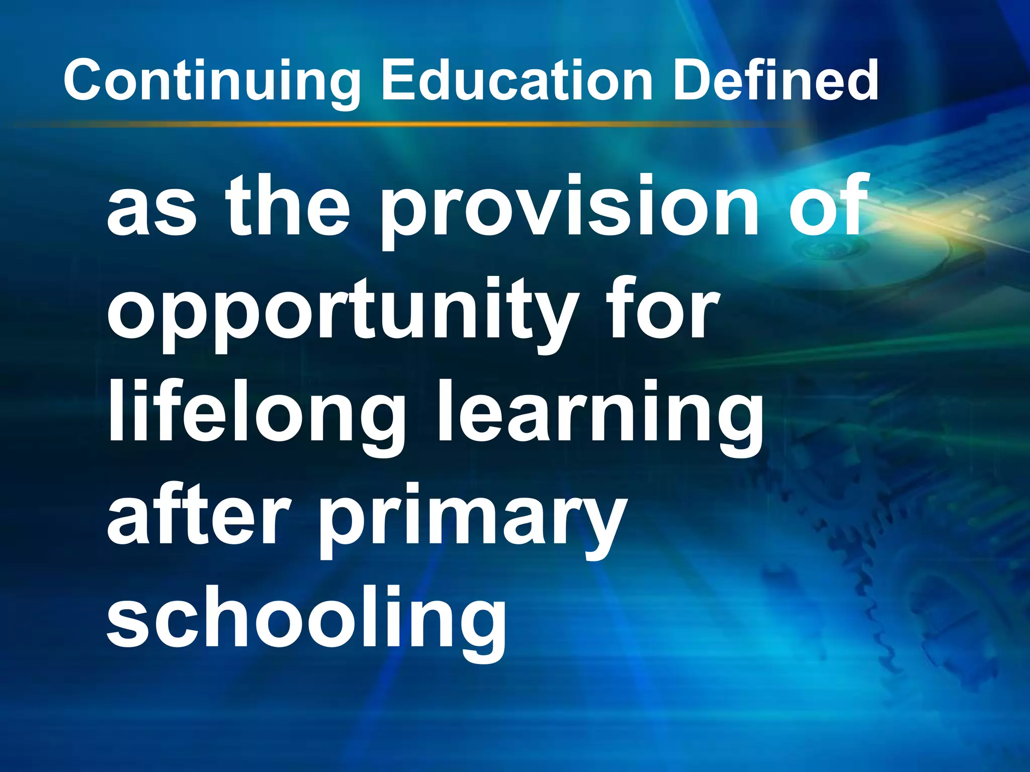 Lifelong learning | PPTX