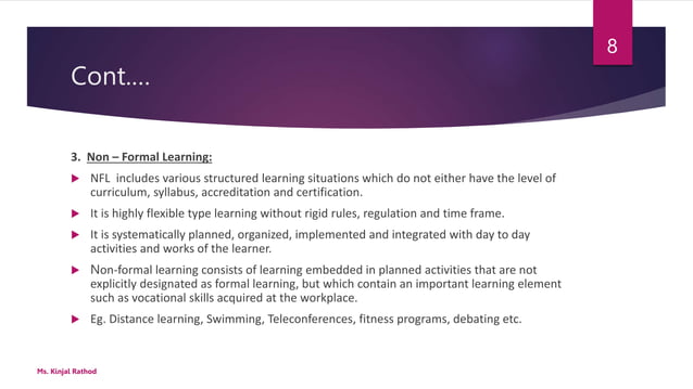 Life long learning.pptx | Adult Education | Education