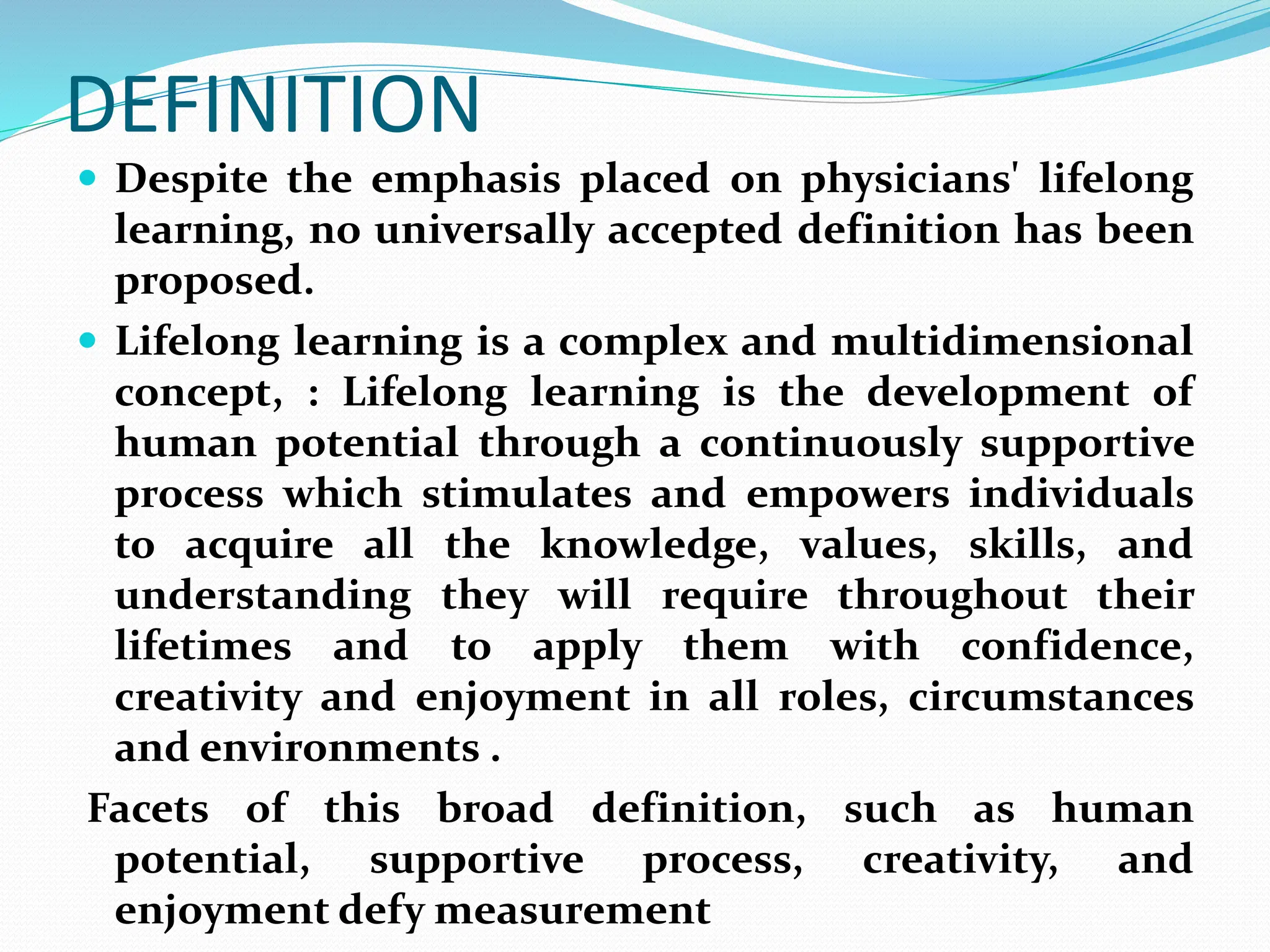 LIFE LONG LEARNING for health care professional.pptx