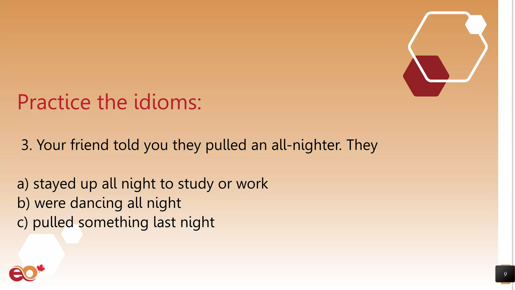Lifelong Learning - Based on Back to School Idioms 5.pptx