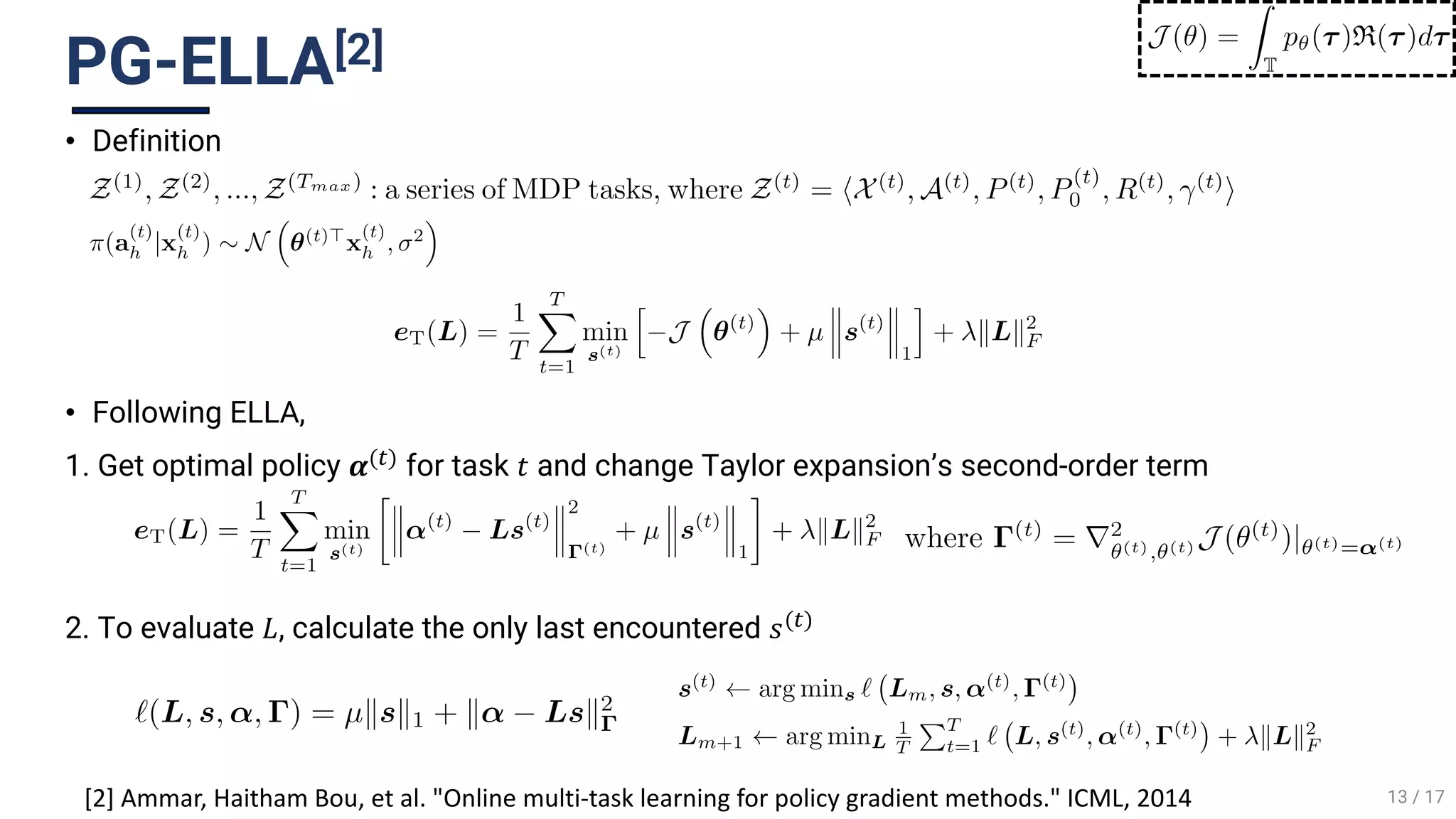Lifelong learning for multi-task learning | PPT