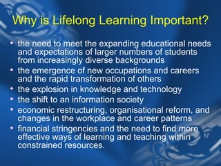 Lifelonglearning latest version | PPT