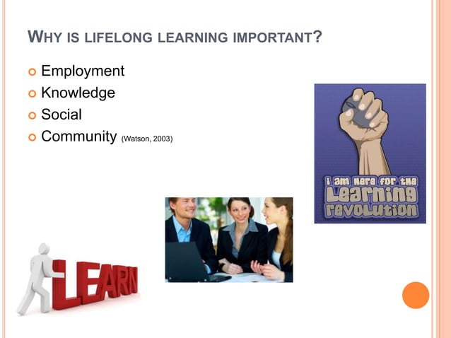 Lifelong Learning Presentation | PPTX