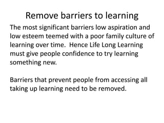 Lifelong learning ppt | PPTX