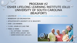 Lifelong learning programs | PPTX