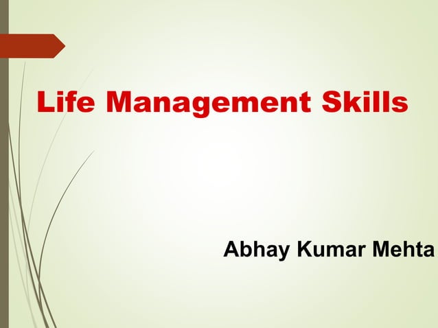 Life management skills | PPT