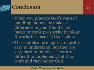 Life, Money, Legacy - Session 5 | PPTX