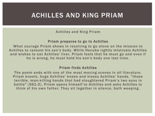 Life of achilles | PPTX