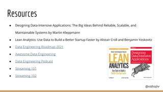 Life of a data engineer | PPT