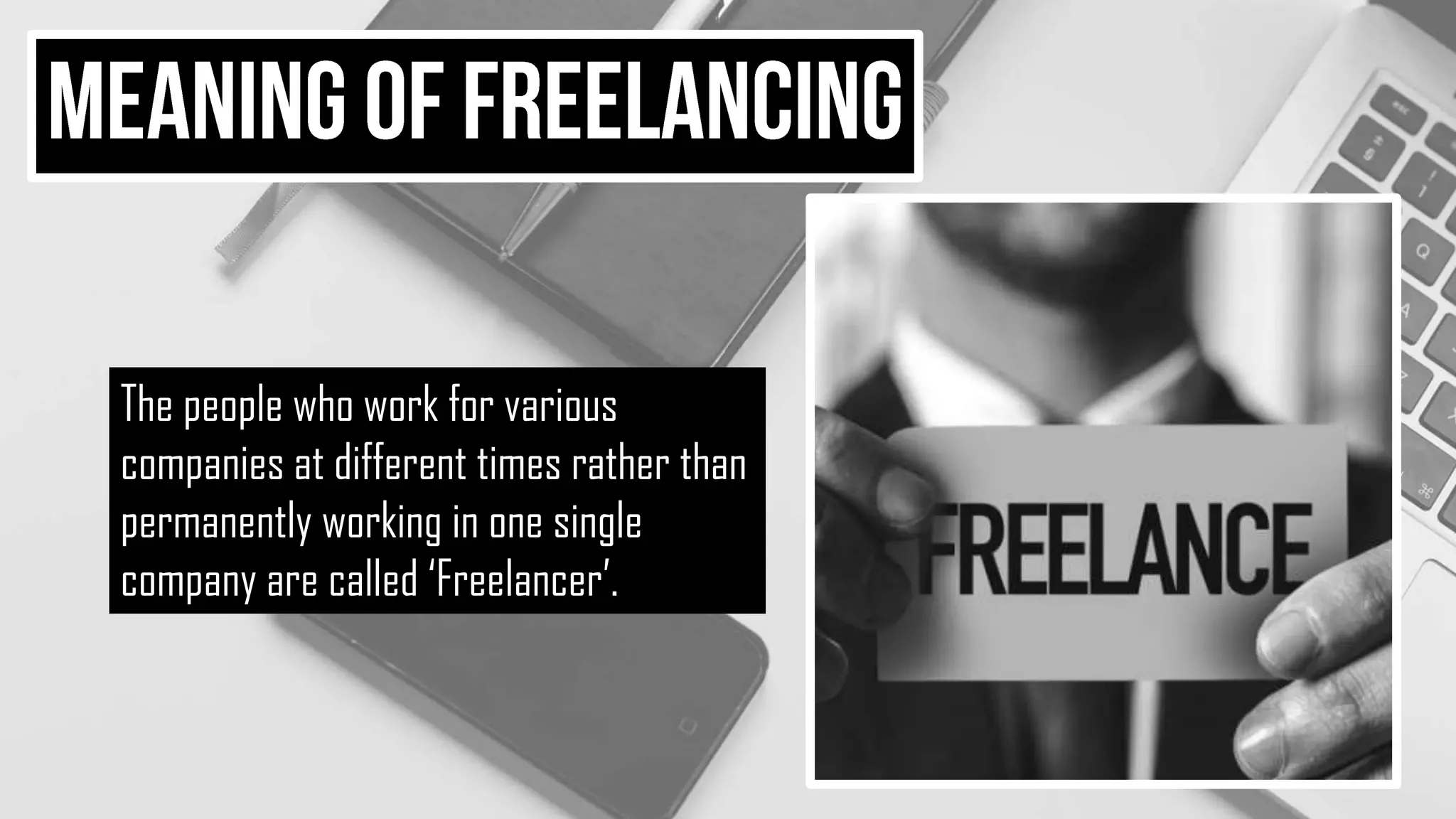 Life of a freelancer | PPT