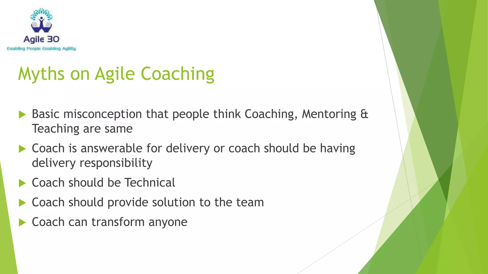 Life of an agile coach | PPT