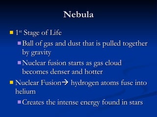 L Ife Of A Star | PPT