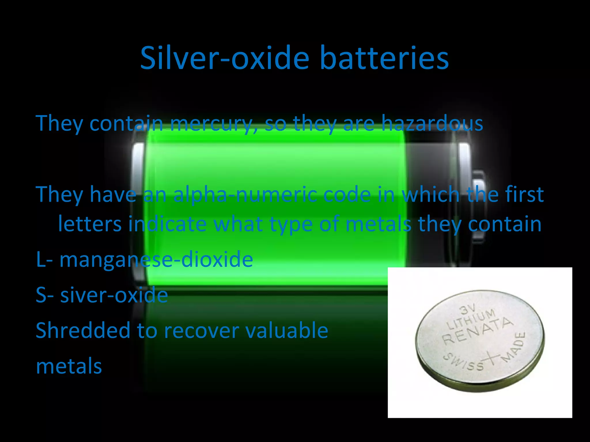 Life of batteries | PPT