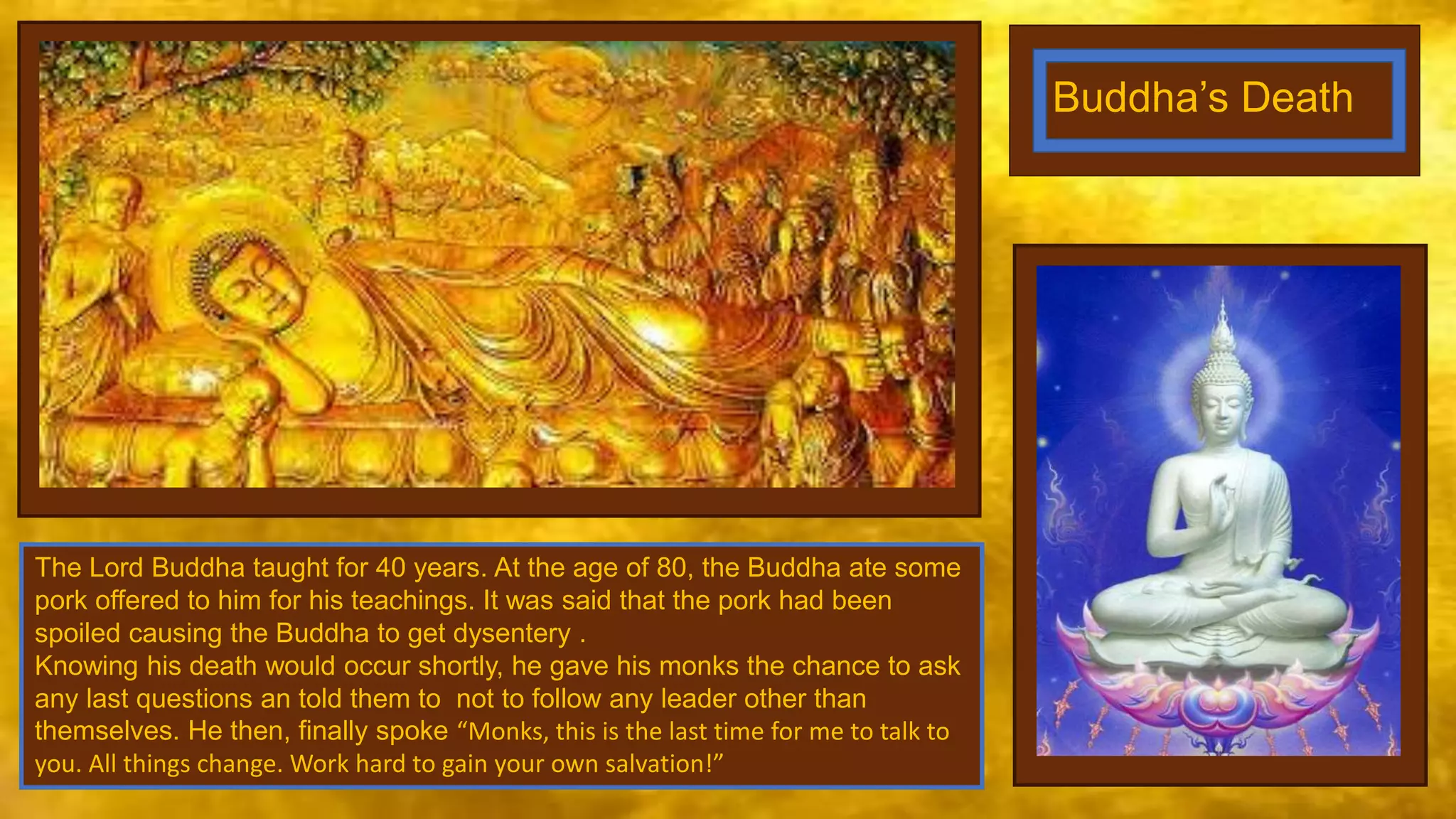 The Life of Buddha | PPTX