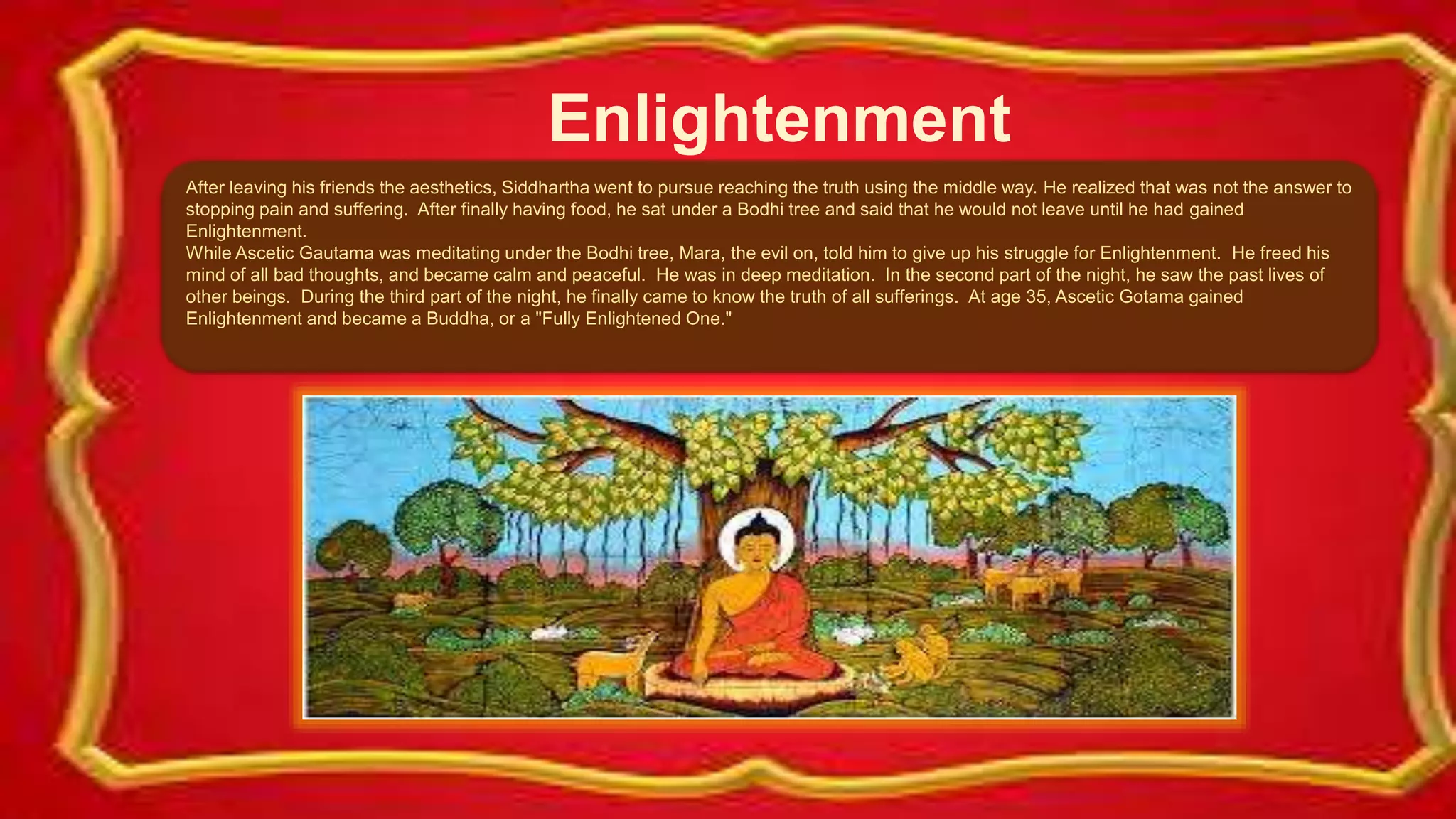 The Life of Buddha | PPTX