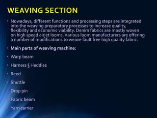 Life of denim | PPTX