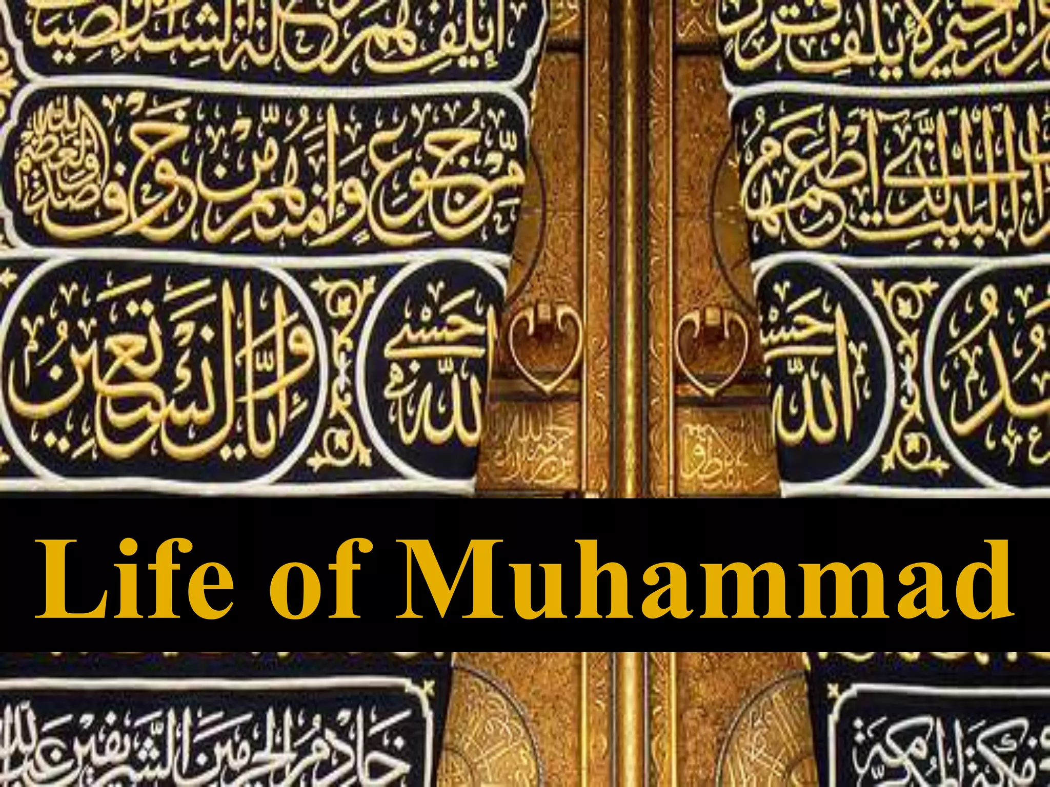 Muhammed- Prophet of Islam | PPT