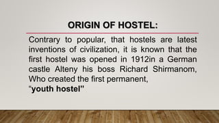 Life of hostel | PPTX