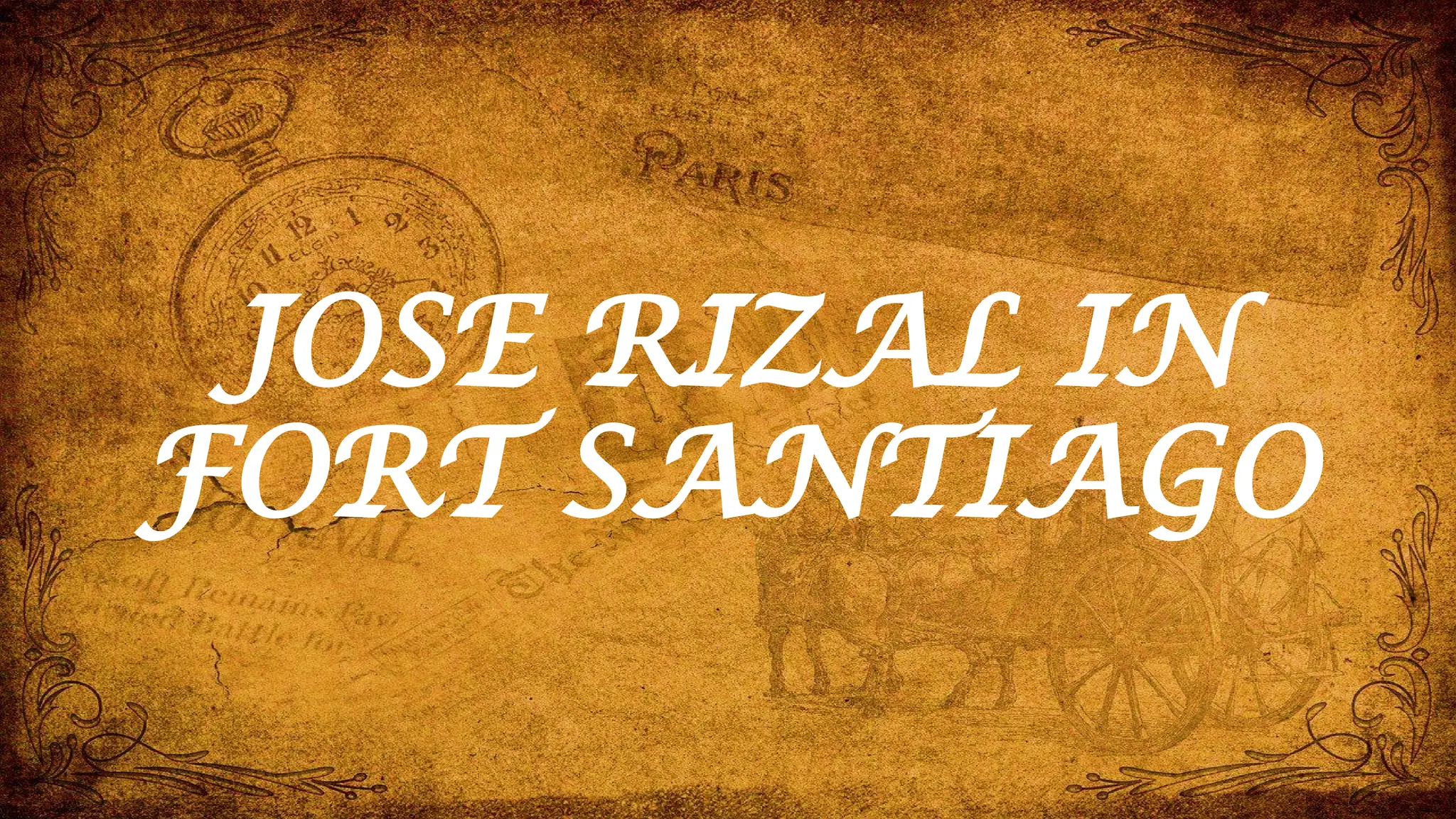 Rizal's Journey from Fort Santiago to his Execution in Bagumbayan | PPT