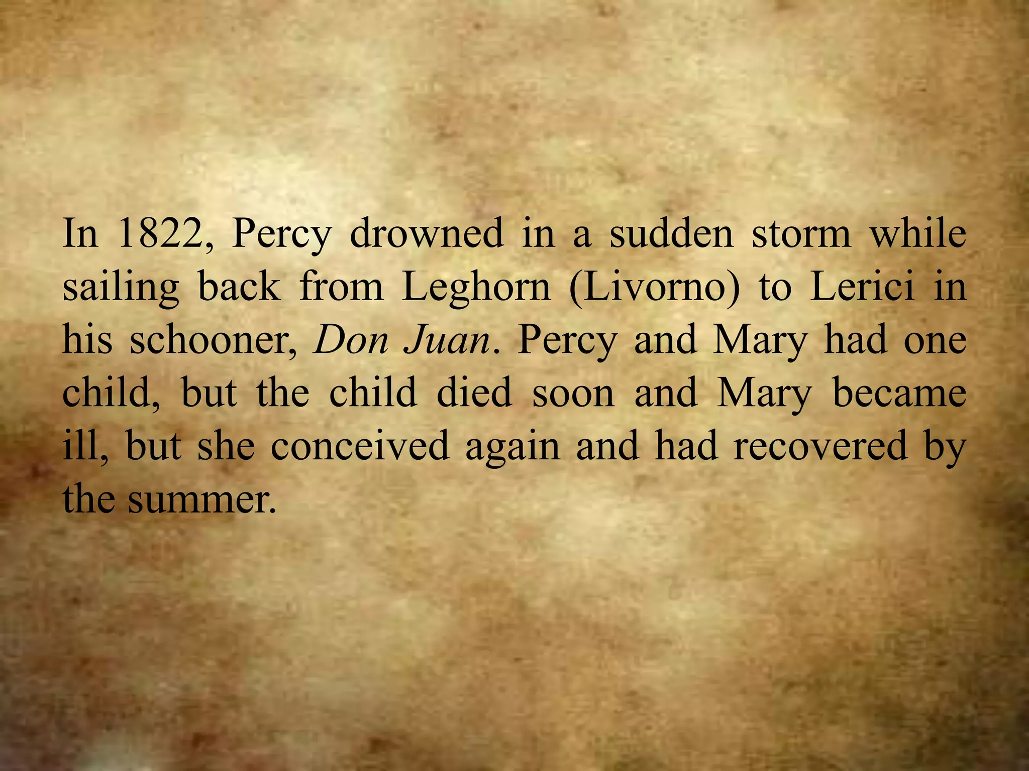 Life of mary shelley | PPTX