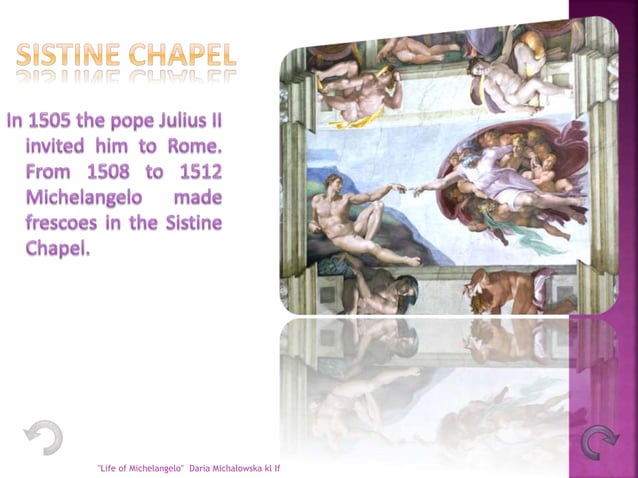 Life of michelangelo | PPTX | Design | Fine Art