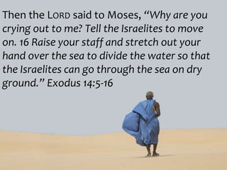 Life of moses searching for god when trapped 9.21.14