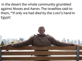 Life of Moses III | PPTX