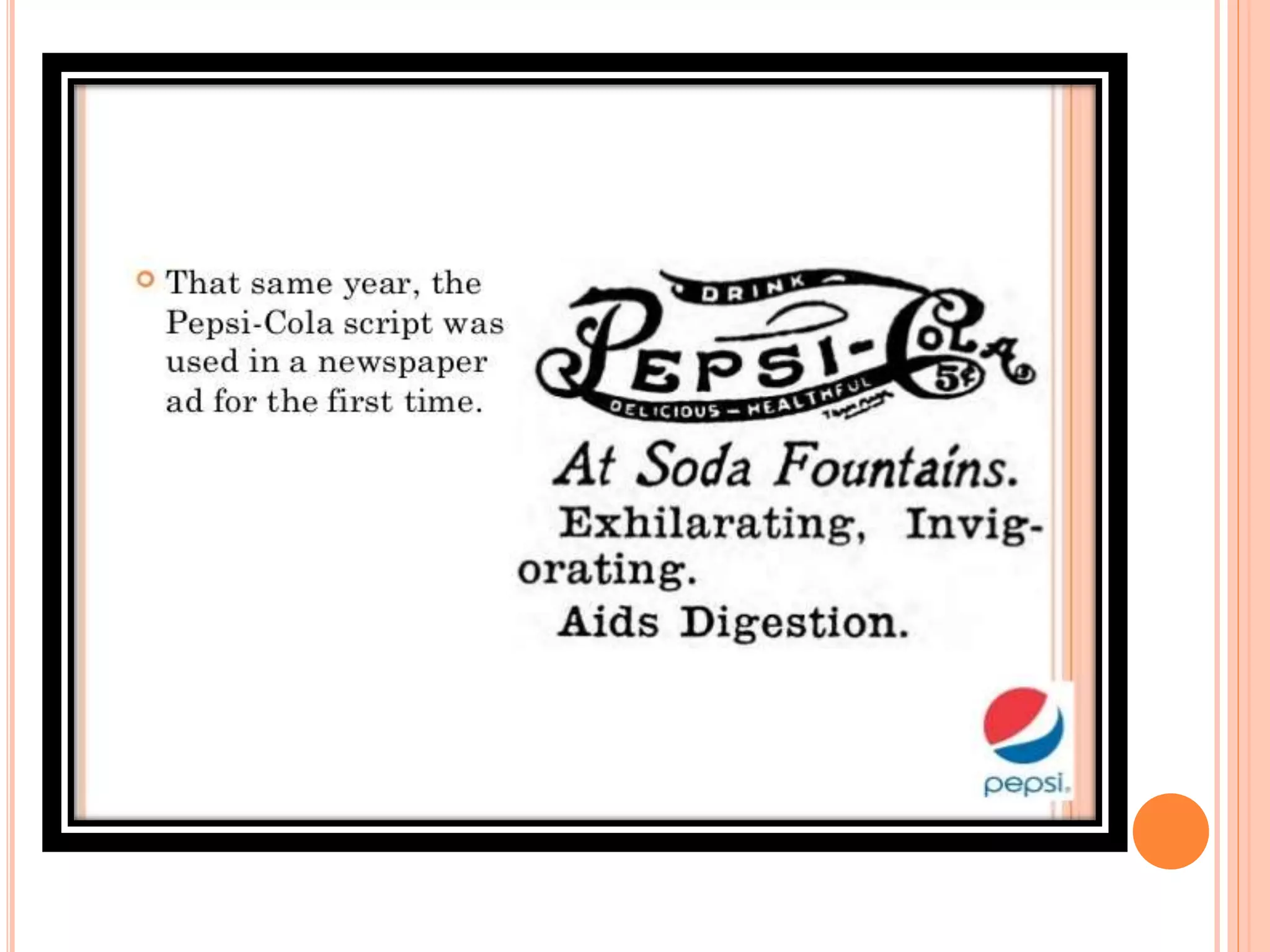 Life of Pepsi and its journey | PPTX
