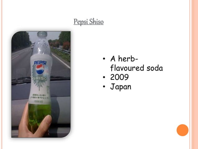 Life of Pepsi and its journey | PPTX | Food & Drink