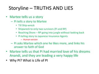 Life ofpi | PPTX | Religion & Spirituality