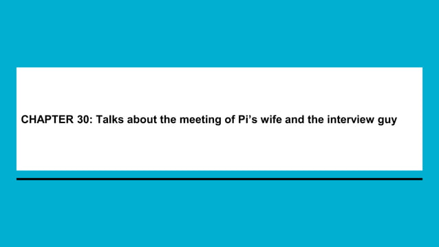 Life of pi presentation | PPTX