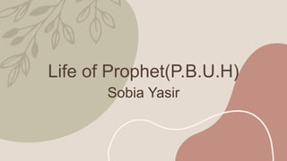 Life of Prophet.pptx