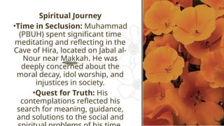LIFE OF PROPHET MUHAMMAD AT THE AGE OF 40.pptx