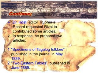 Life of Rizal chapter 14 | PPTX