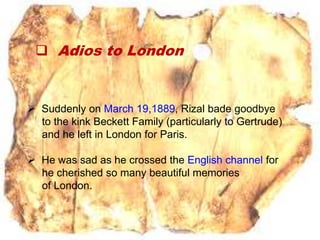 Life of Rizal chapter 14 | PPTX