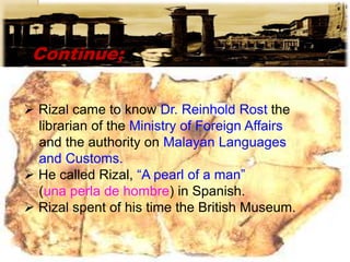Life of Rizal chapter 14 | PPTX