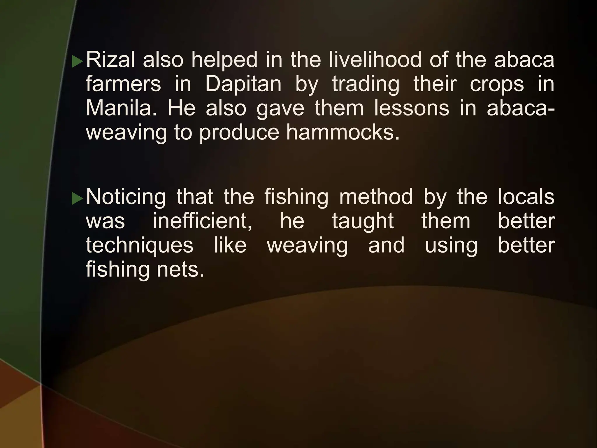 Life of Rizal in Dapitan Powerpoint .pptx