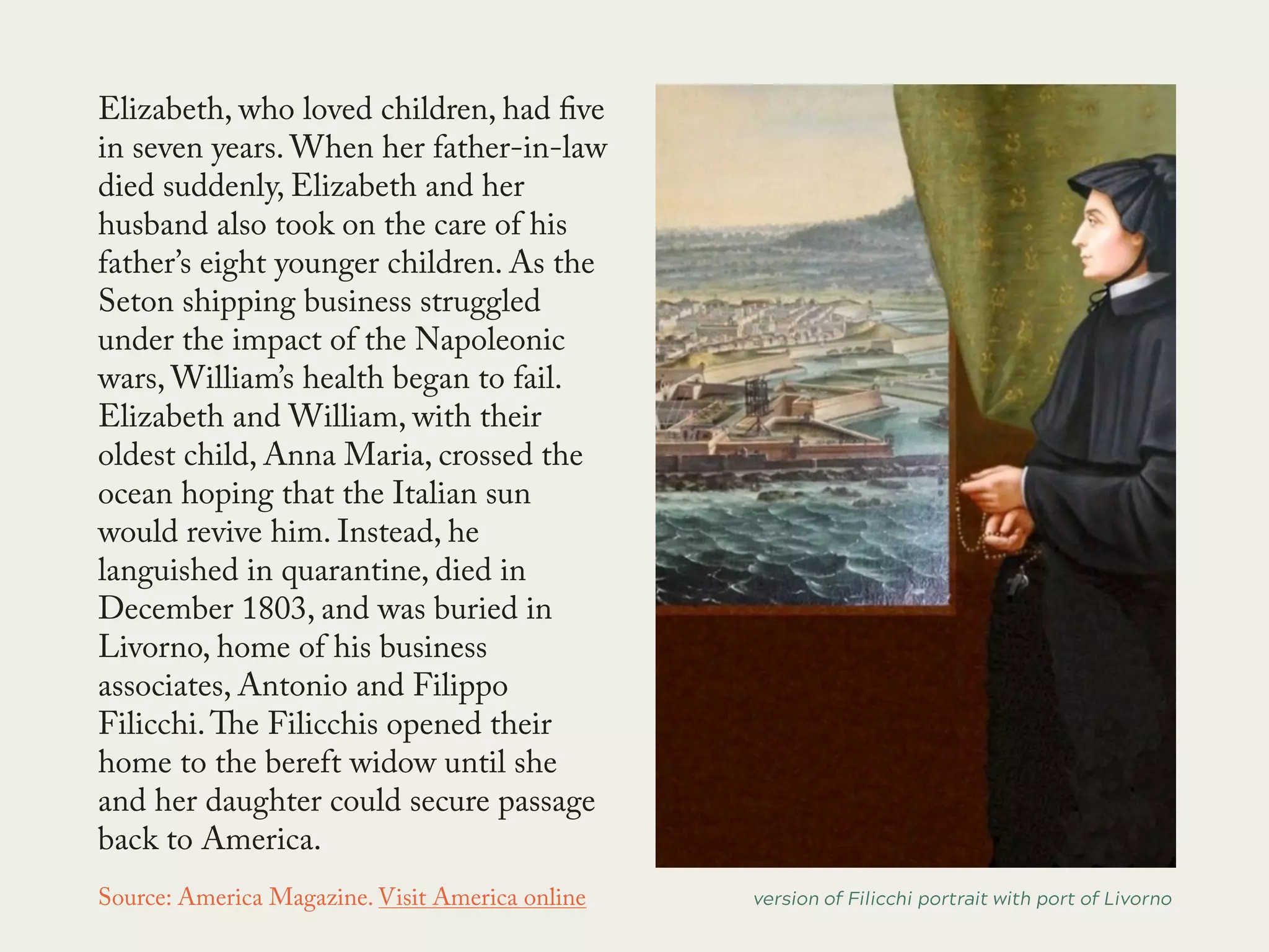 St. Elizabeth Ann Seton | PDF