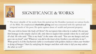 Life of St John Chrysostom MOSC OSSAE OKR | PPTX